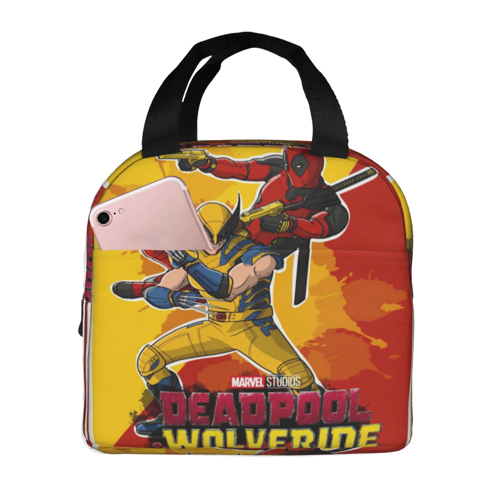 Deadpool & Wolverine Fan Art Lunch Box for Women & Men Adult Insulated ...