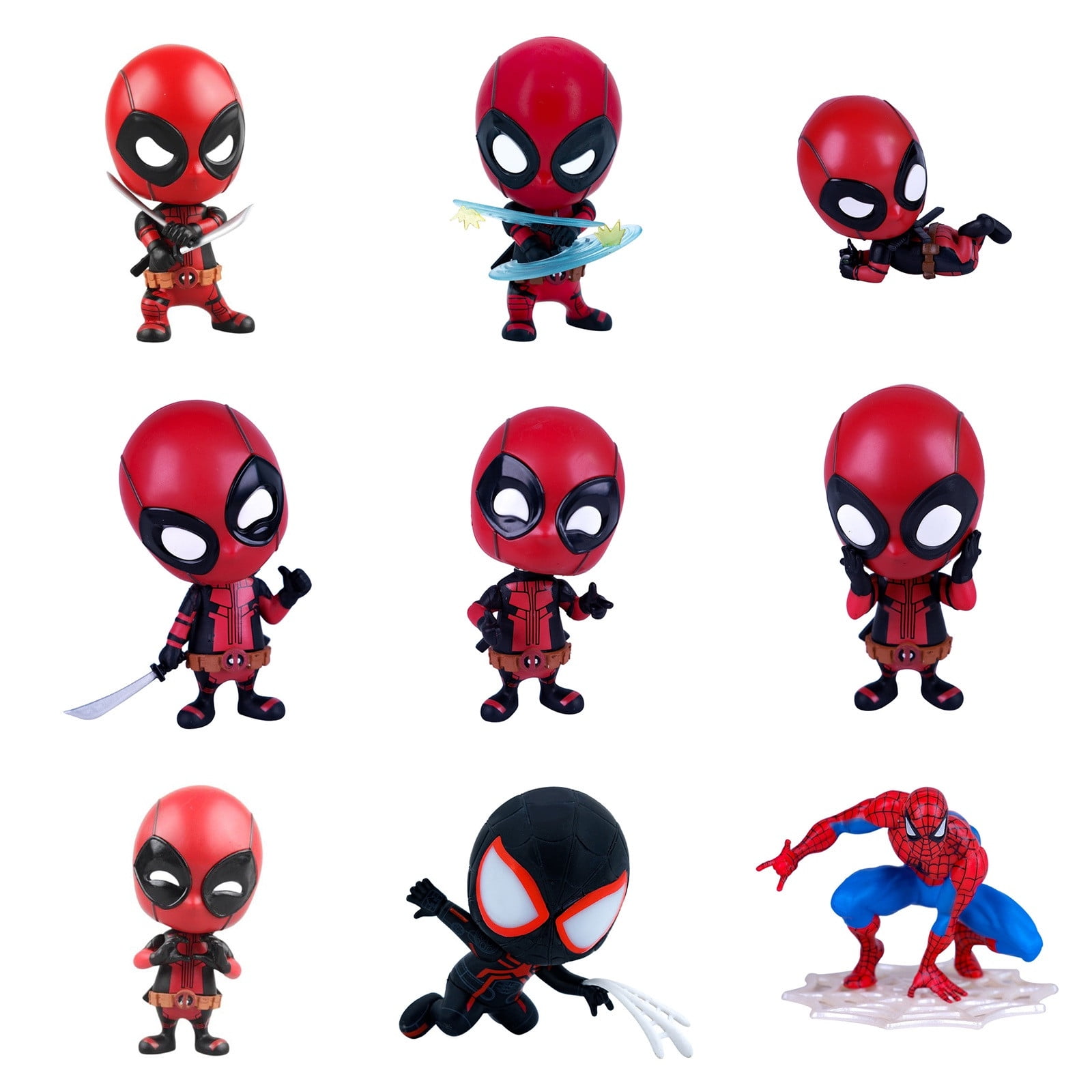 Deadpool and Wolverine Figures Toys, Deadpool Movie Merchandise, 2024 ...