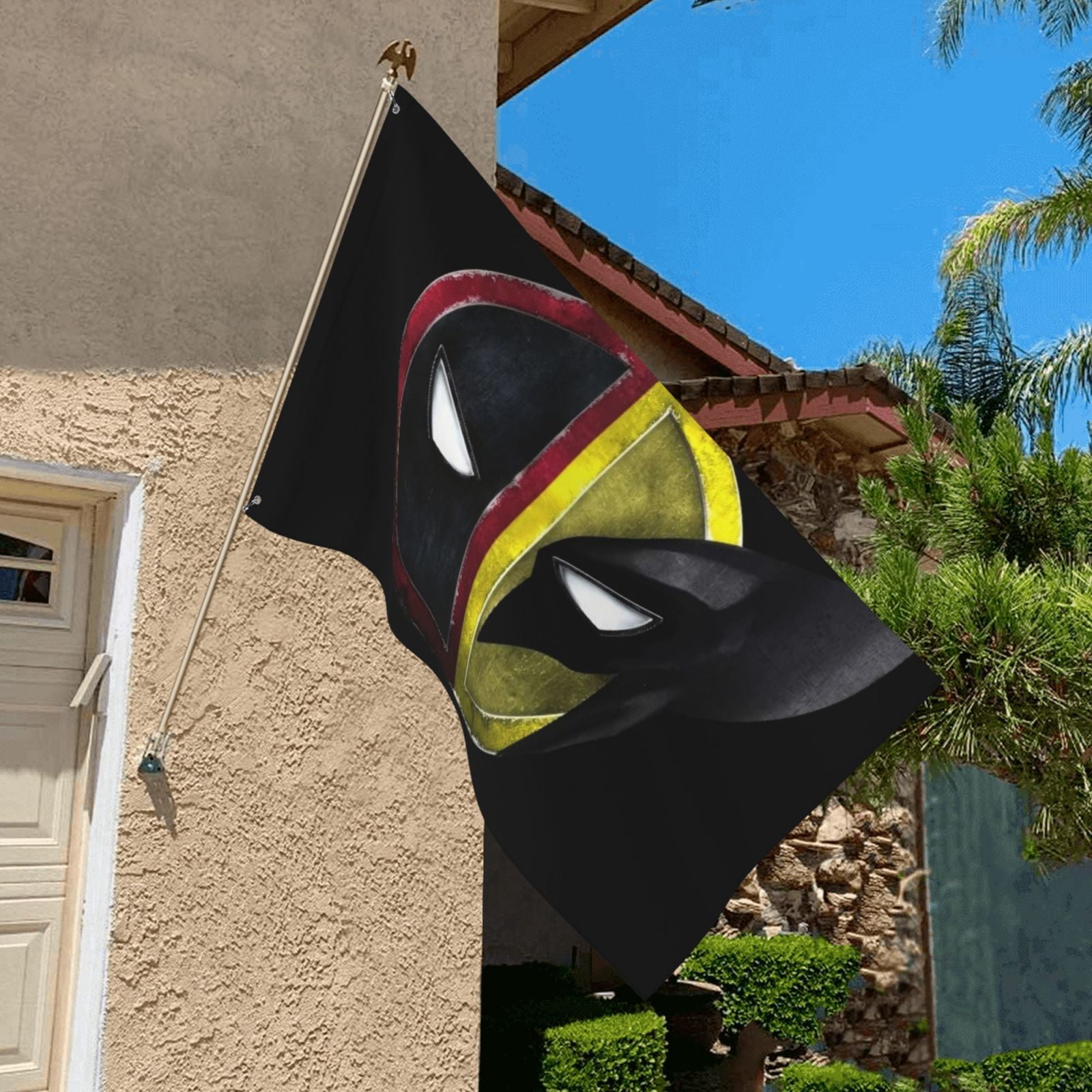 Deadpool Wolverine Garden Flag 3x5 Feet Indoor Decoration Flag Outdoor ...