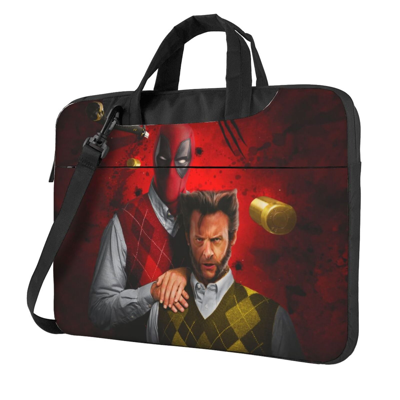 Deadpool & Wolverine Laptop Shoulder Bag for Women Men, 15.6 inch ...