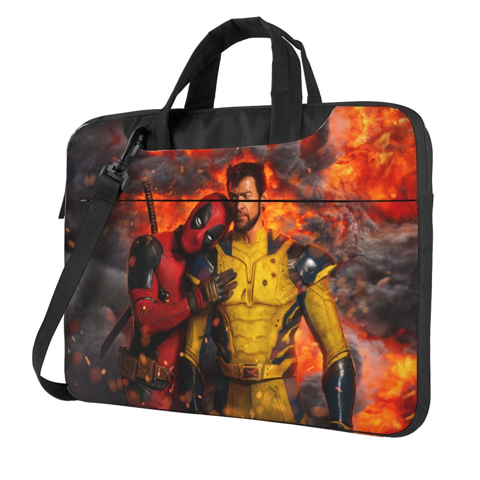 Deadpool & Wolverine Laptop Shoulder Bag for Women Men, 15.6 inch ...
