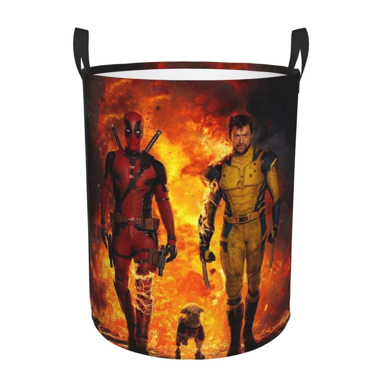 Deadpool & Wolverine Laundry Basket, Waterproof Laundry Hamper ...