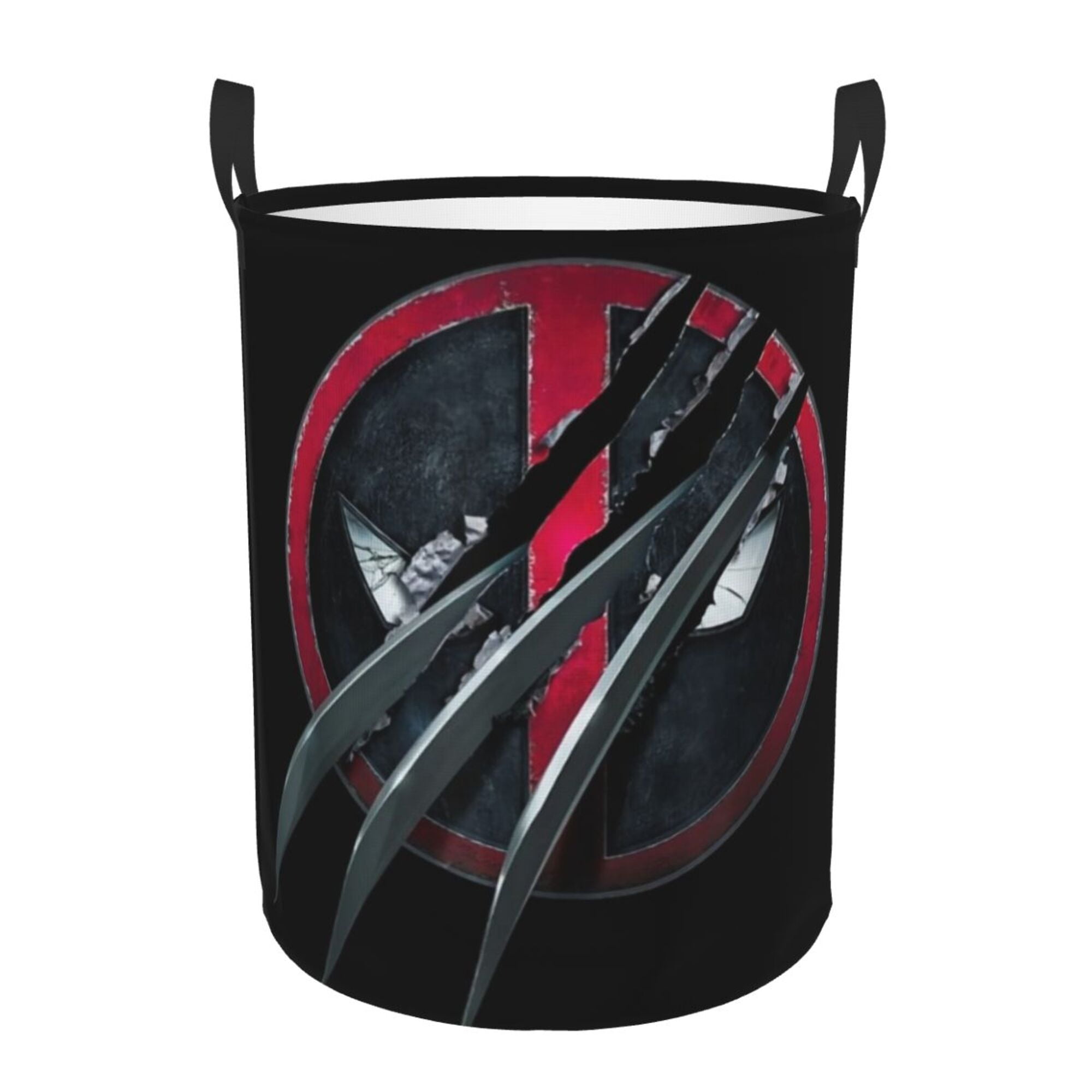 Deadpool Wolverine Laundry Hamper Basket, Waterproof Collapsible ...
