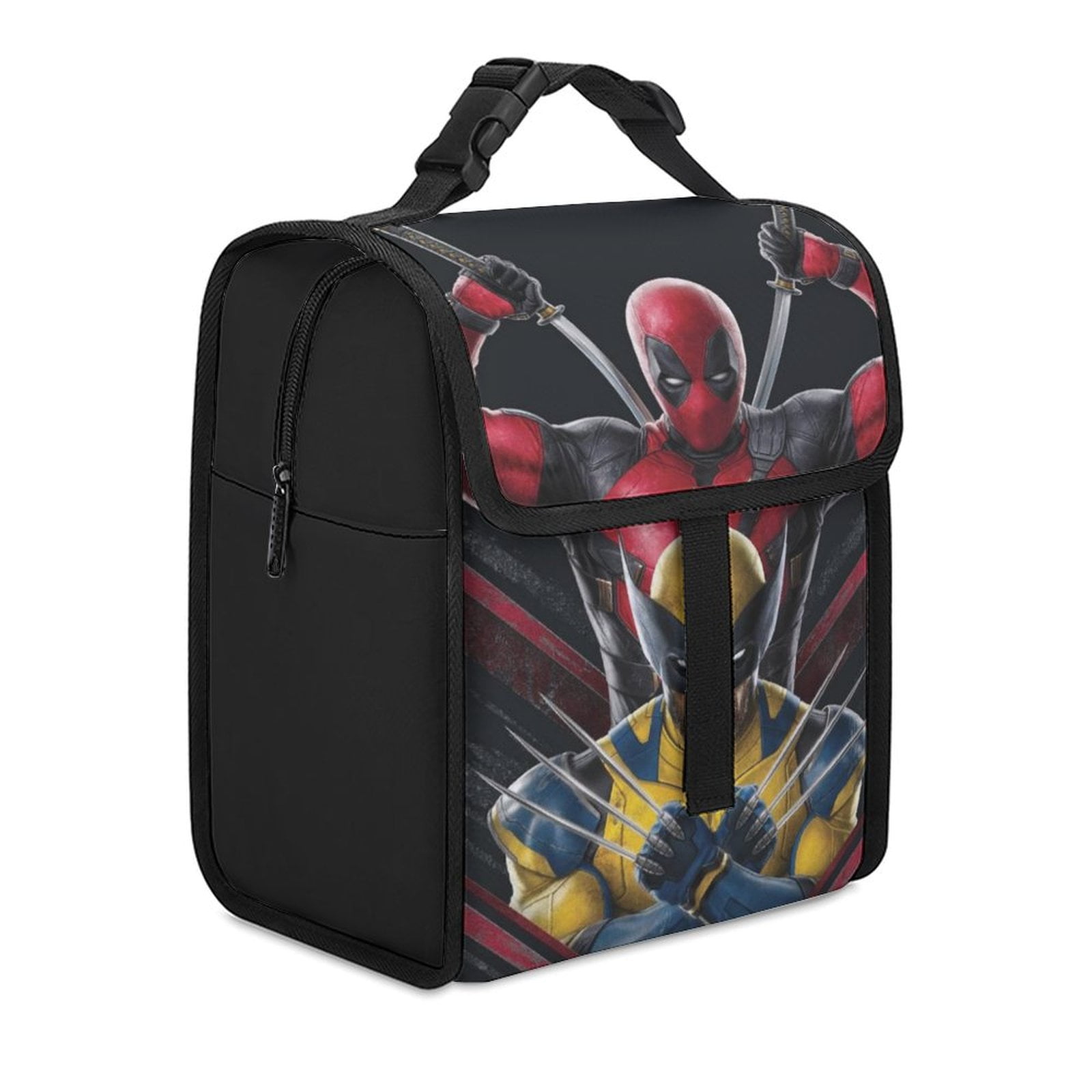 Deadpool & Wolverine Lunch Bag Insulated Portable Lunch Box Cooler Bag ...