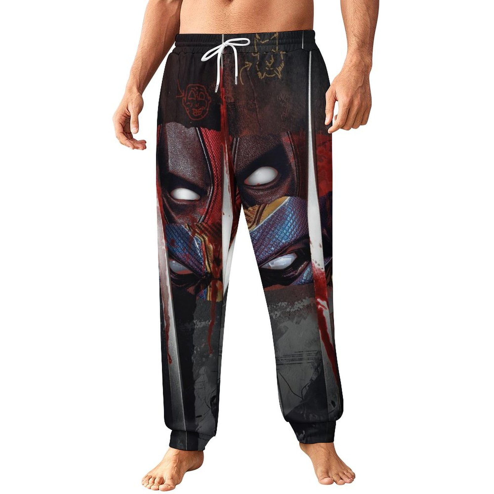 Deadpool & Wolverine Men's Sweatpants Lightweight Joggers Pants Workout ...