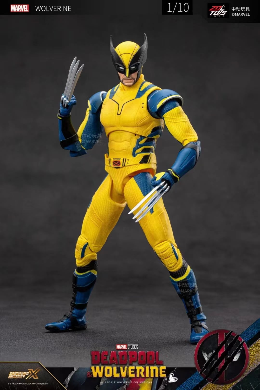 Deadpool Wolverine Movable Model Children'S Toy Doll - Walmart.com