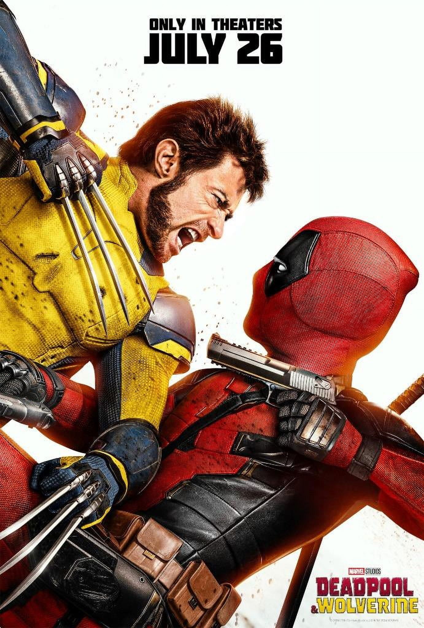 Deadpool & Wolverine Movie Poster Glossy Quality Paper No Frame Photo ...