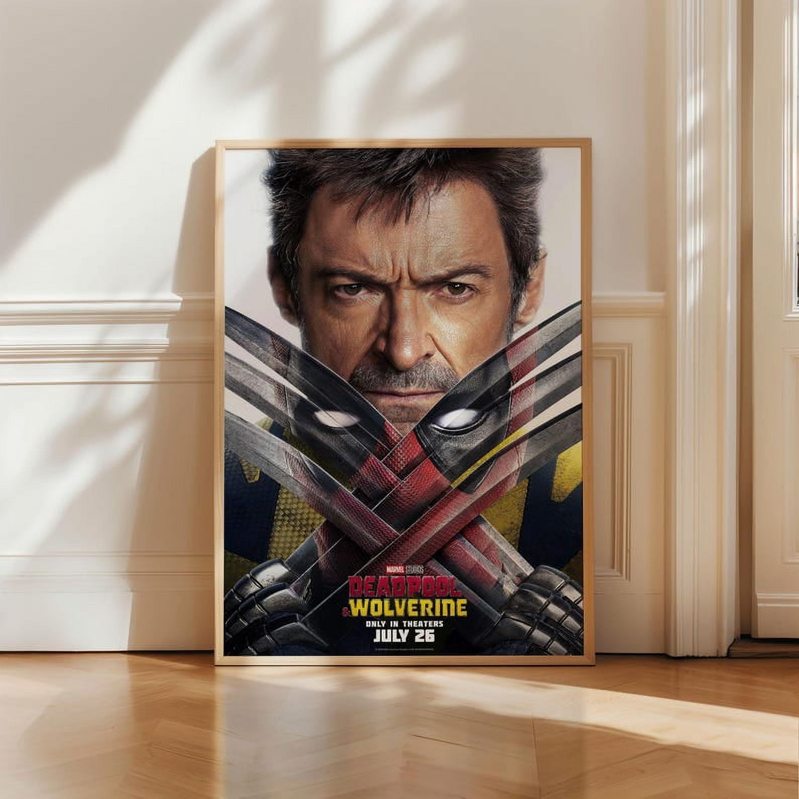Deadpool & Wolverine, Movie Poster Home Decor Art For Living Room ...