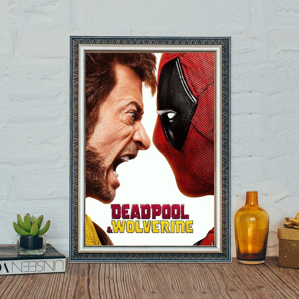 Deadpool & Wolverine Movie Poster Print, High Quality Art Poster ...