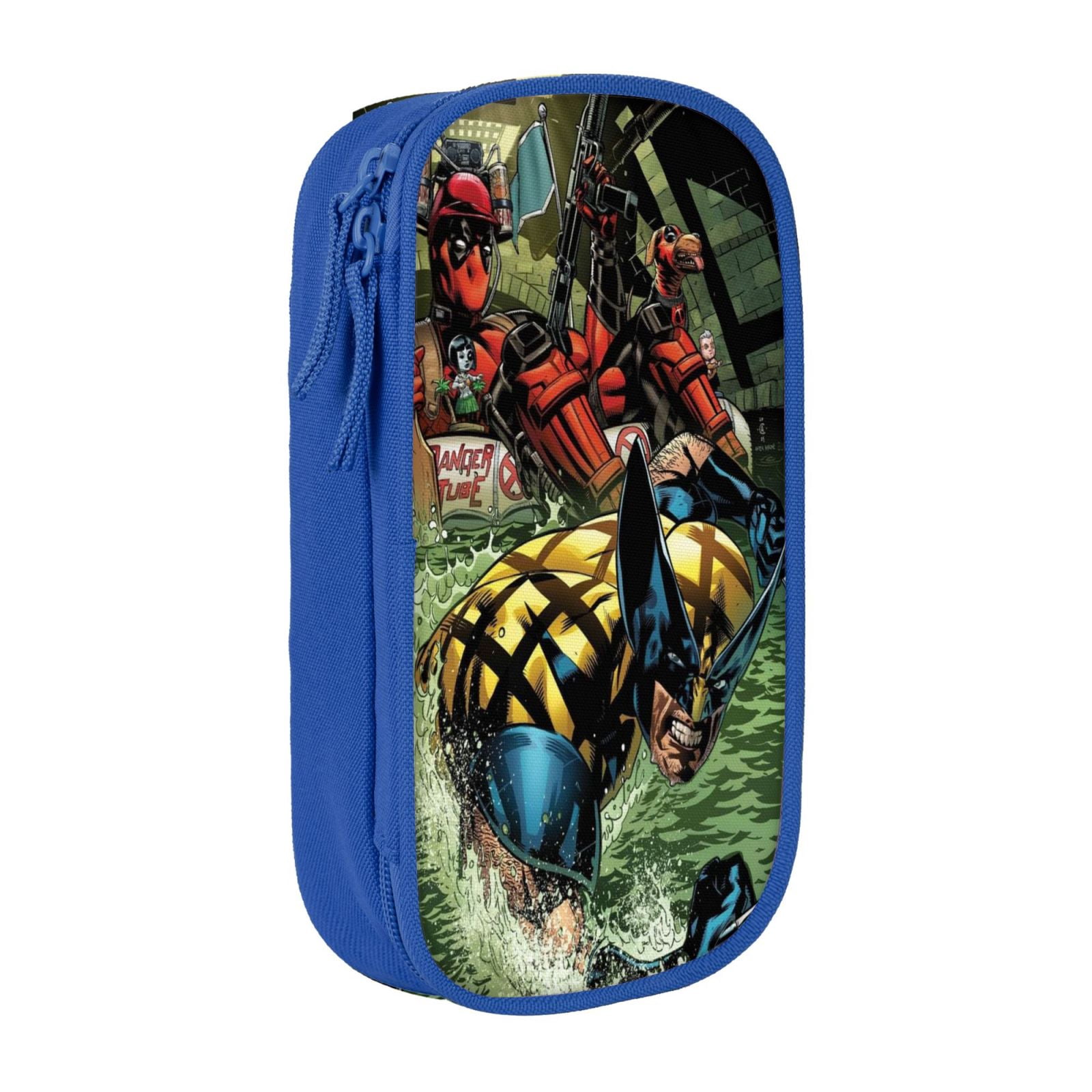 Deadpool And Wolverine Pencil Case,Pencil Pouch,Big Pencil Bag Pouch ...