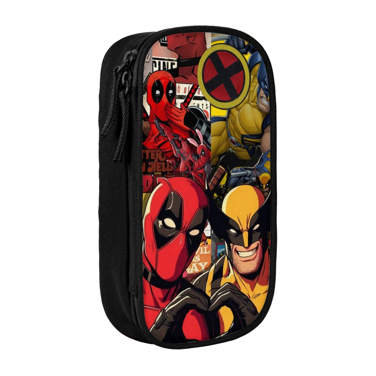 Deadpool & Wolverine Pencil Case,Pencil Pouch,Big Pencil Bag Pouch Box ...