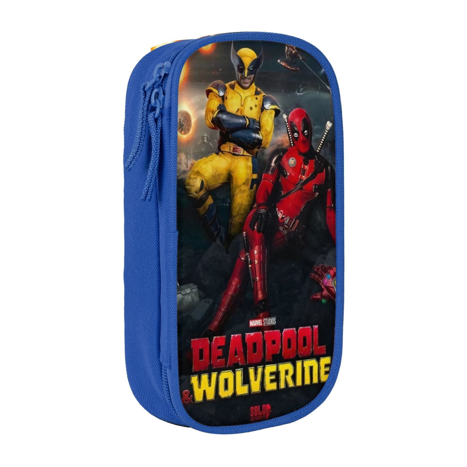 Deadpool & Wolverine Pencil Case,Pencil Pouch,Big Pencil Bag Pouch Box ...