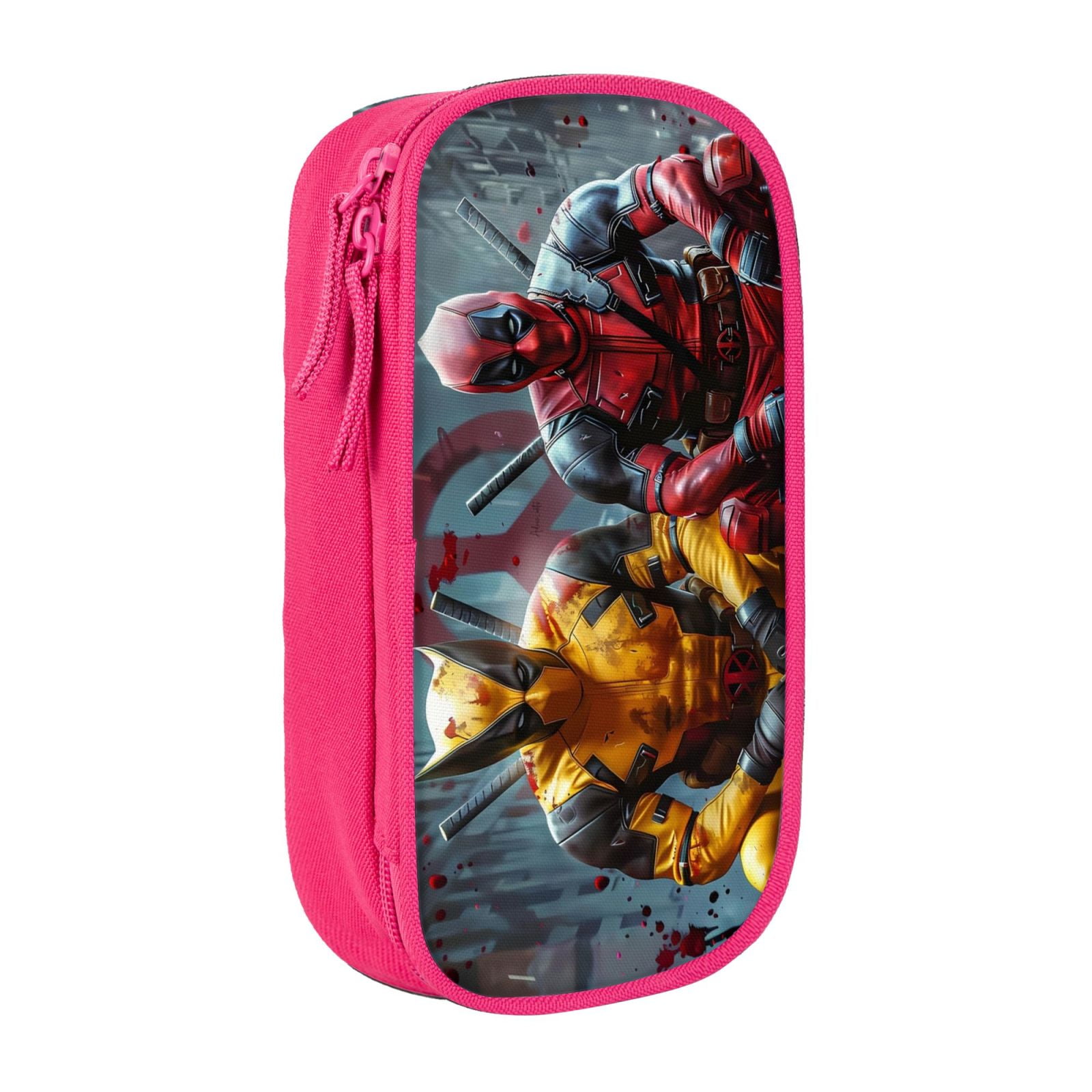 Deadpool & Wolverine Pencil Case,Pencil Pouch,Big Pencil Bag Pouch Box ...