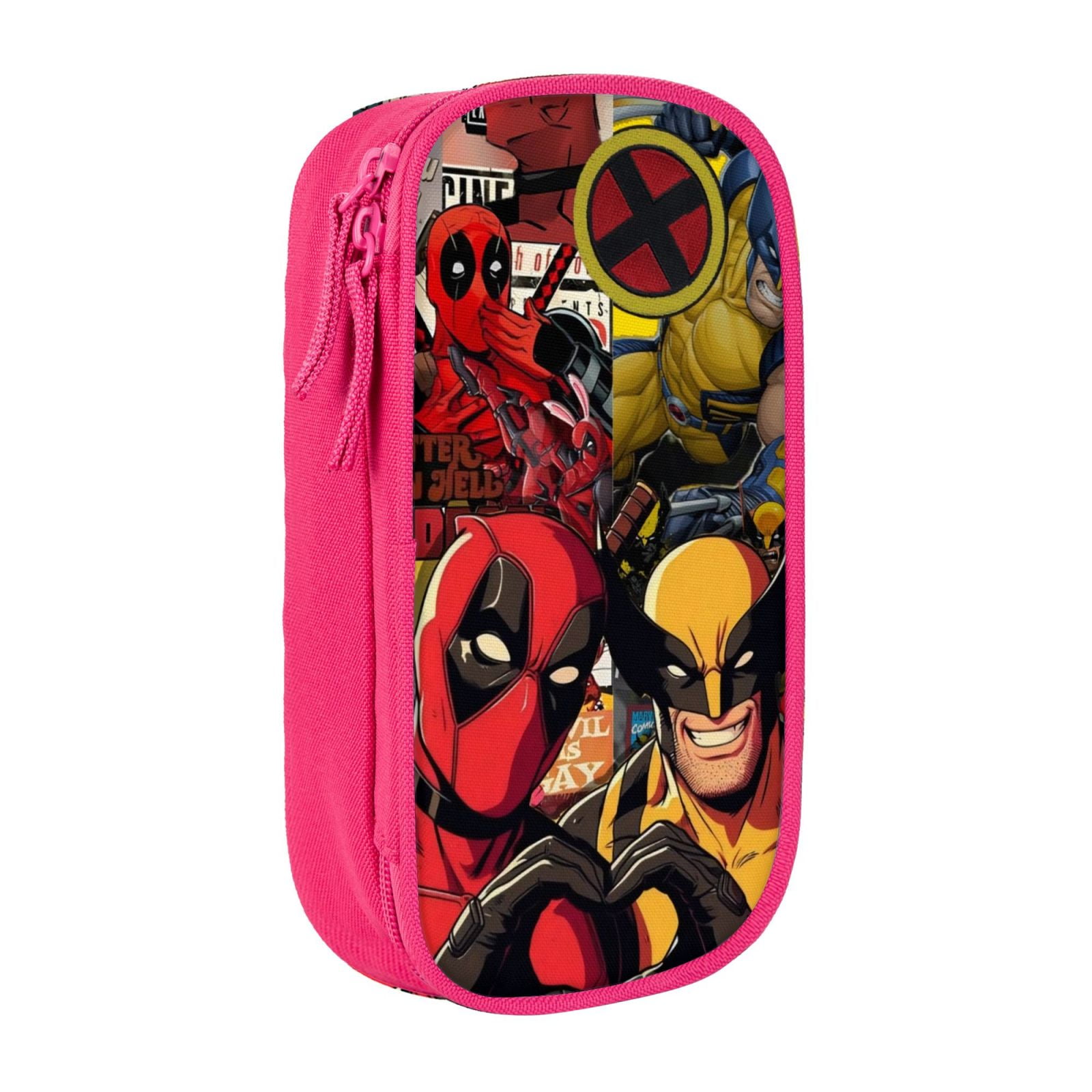 Deadpool & Wolverine Pencil Case,Pencil Pouch,Big Pencil Bag Pouch Box ...