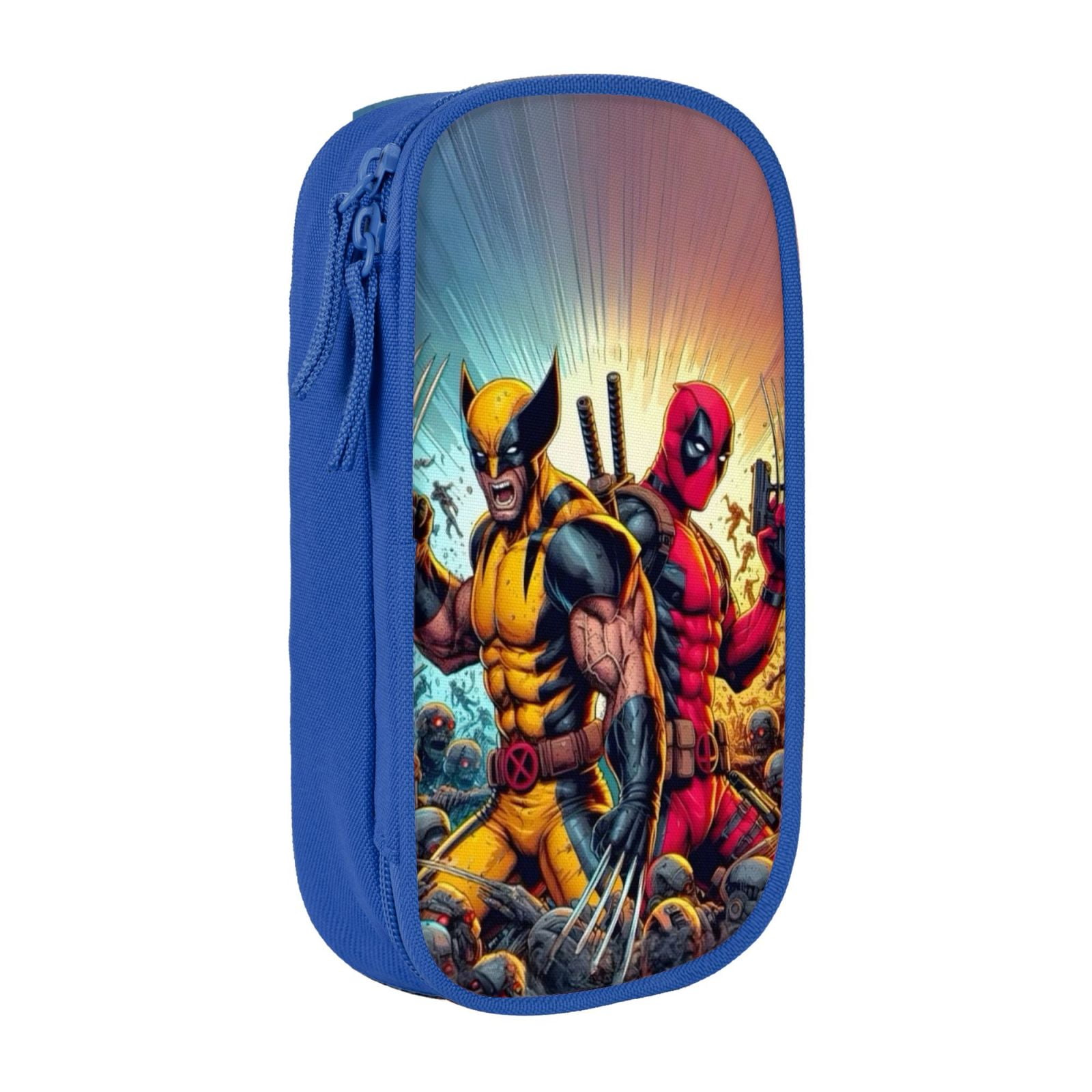 Deadpool & Wolverine Pencil Case,Pencil Pouch,Big Pencil Bag Pouch Box ...