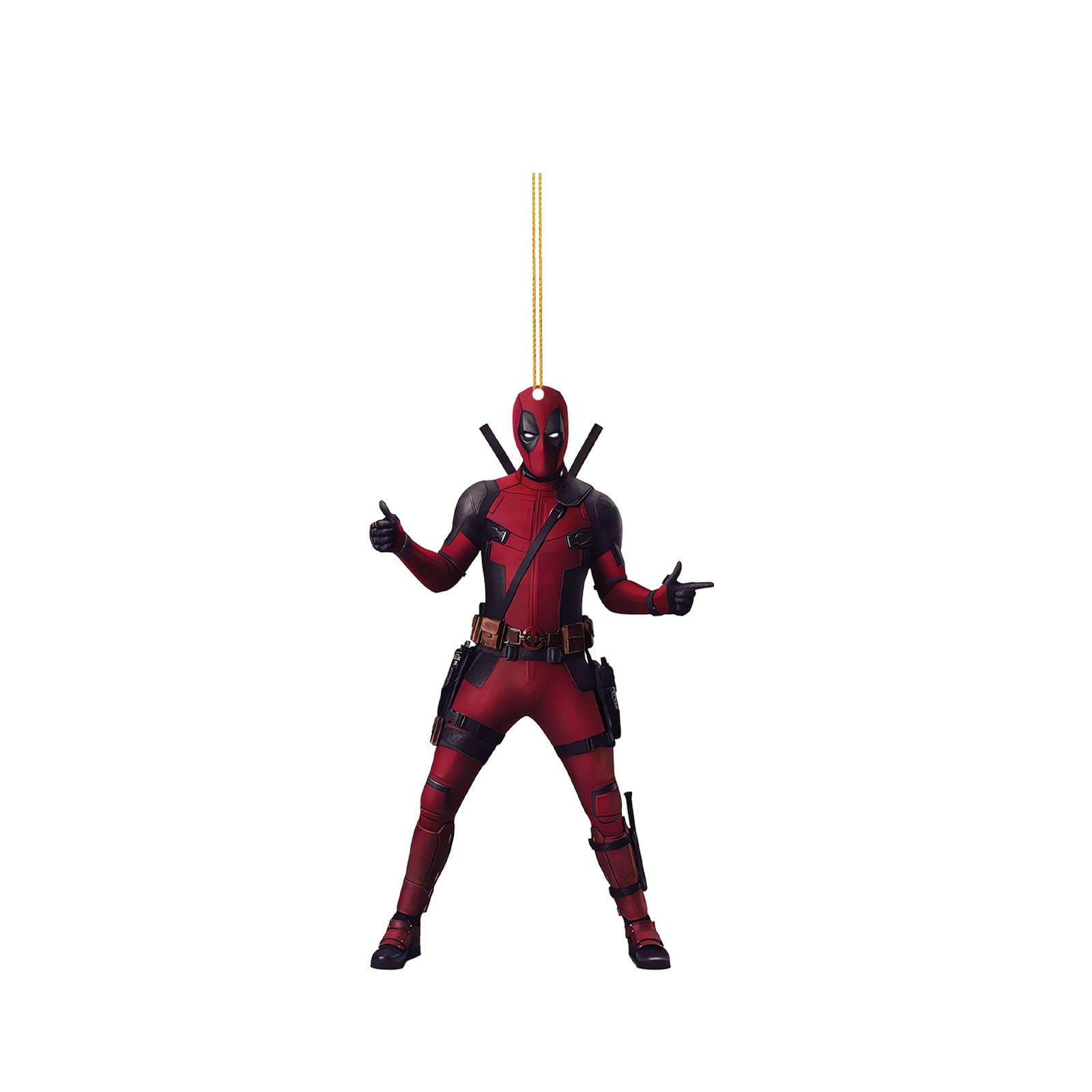 Deadpool & Wolverine Pendants for Christmas Tree Hanging, Deadpool Tree ...