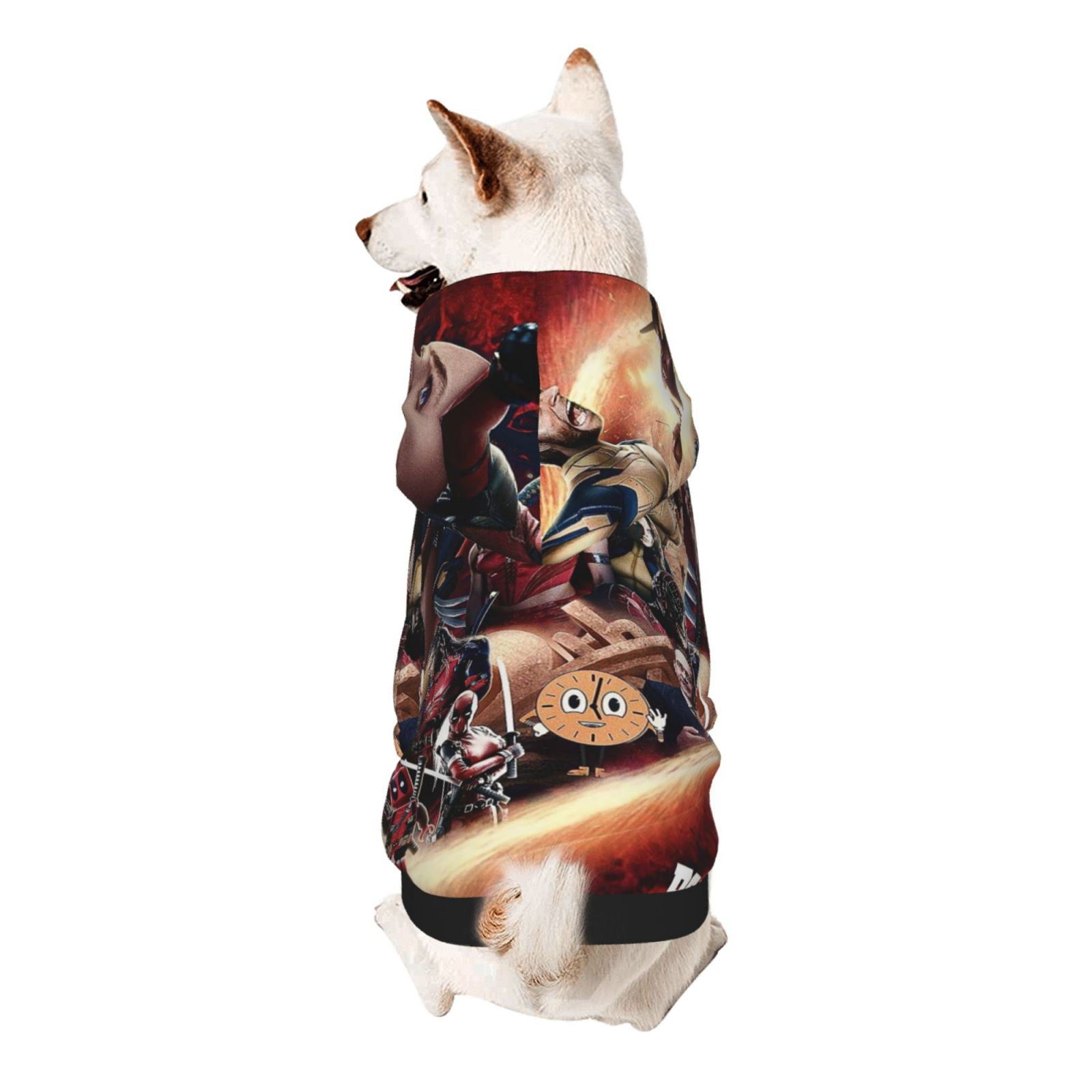 Deadpool & Wolverine Pet Summer T-Shirts Pet Dog Shirt Breathable Cool ...
