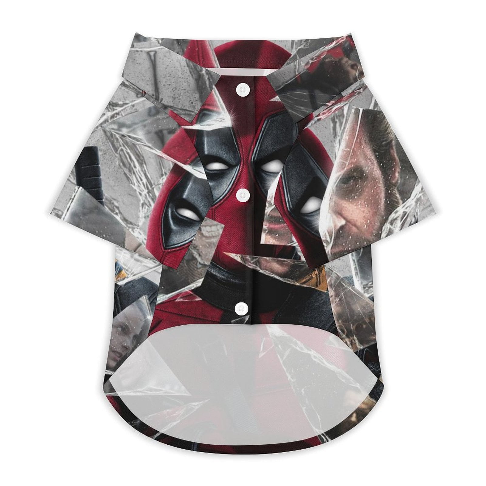 Deadpool & Wolverine Pet Summer T-Shirts Pet Dog Shirt Breathable Cool ...