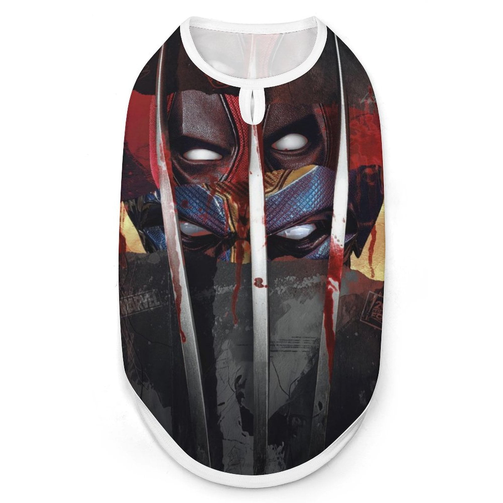 Deadpool & Wolverine Pet Summer T-Shirts Pet Dog Shirt Breathable Cool ...