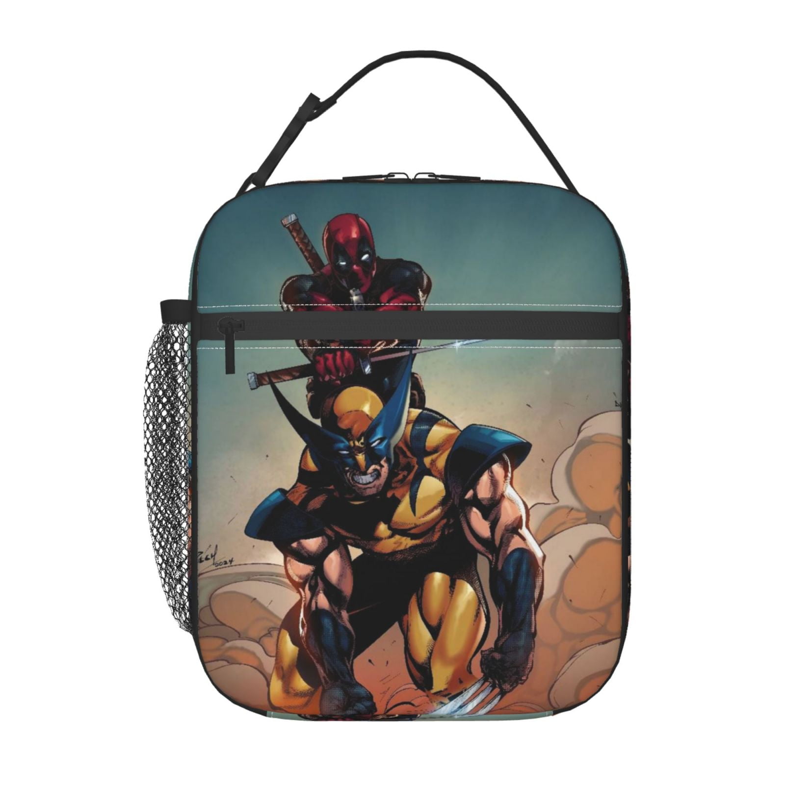 Deadpool And Wolverine Portable Insulated Lunch Bag Hot Cold Food ...