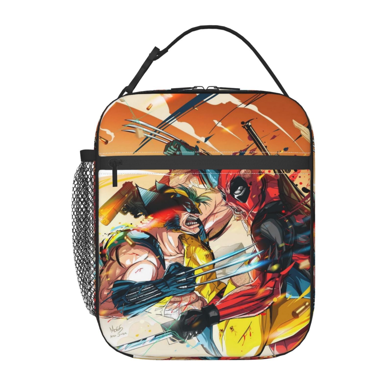 Deadpool And Wolverine Portable Insulated Lunch Bag Hot Cold Food ...