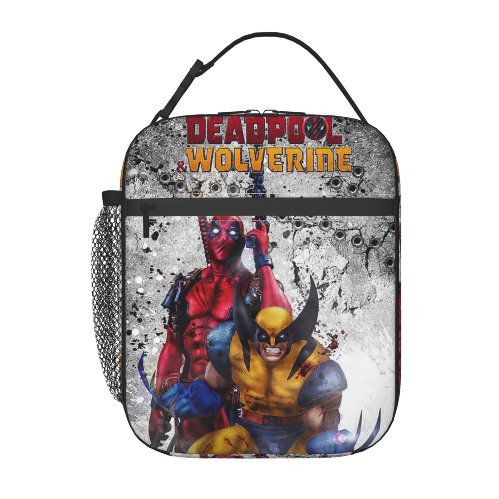 Deadpool And Wolverine Portable Insulated Lunch Bag Hot Cold Food ...