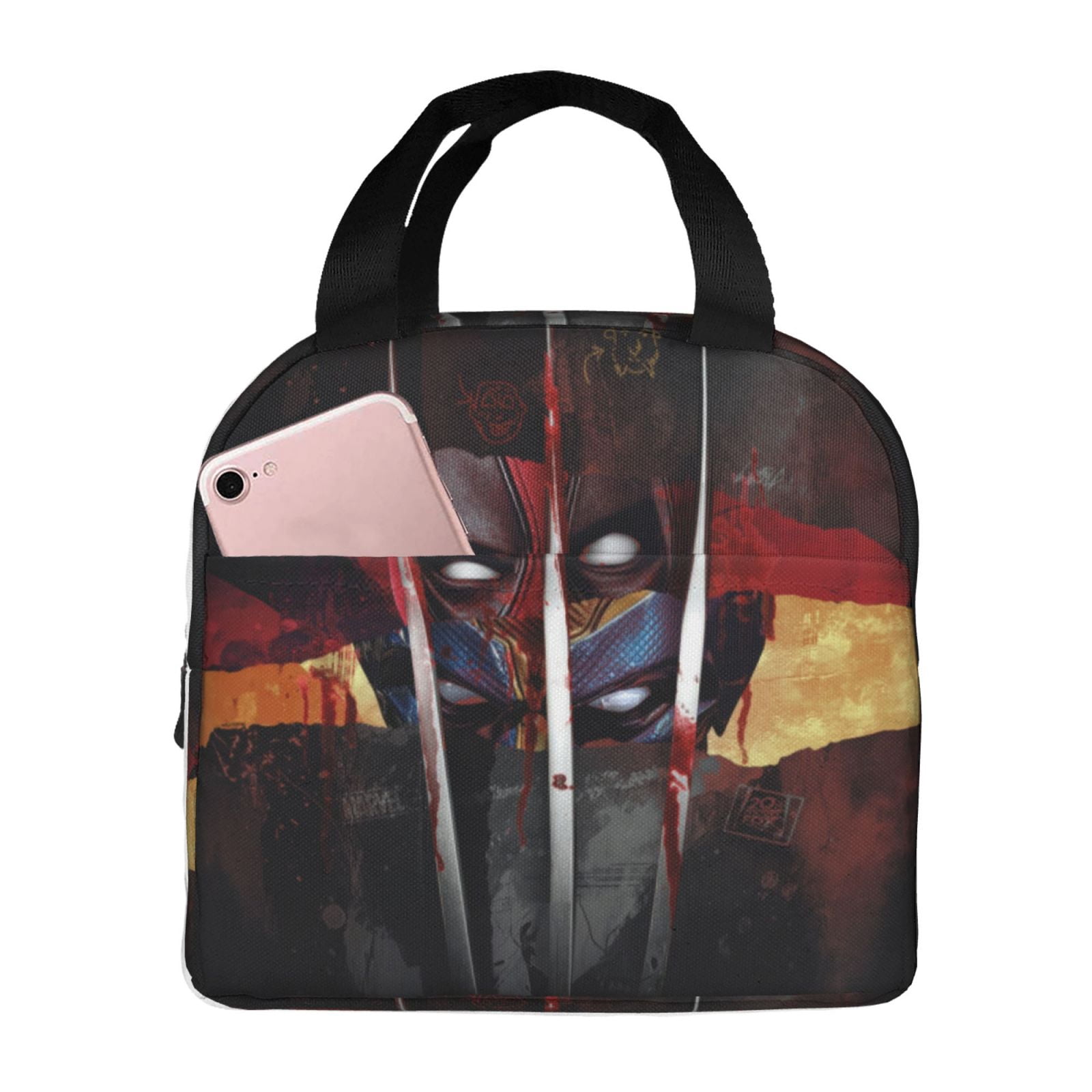 Deadpool & Wolverine Portable Lunch Bag, Insulated Lunch Box, Reusable ...