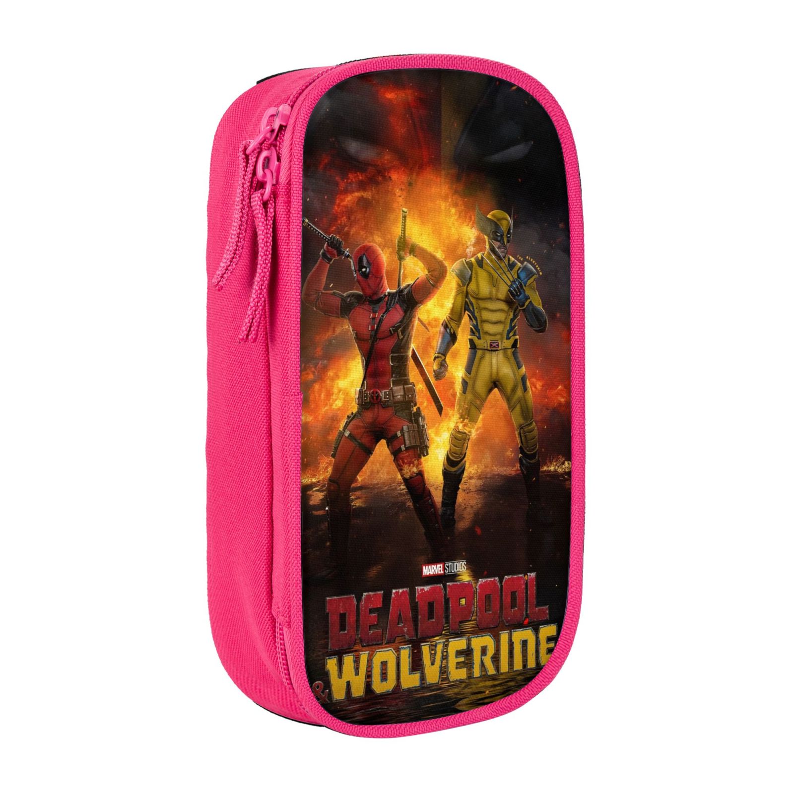 Deadpool & Wolverine Poster Pencil Case,Pencil Pouch,Big Pencil Bag ...