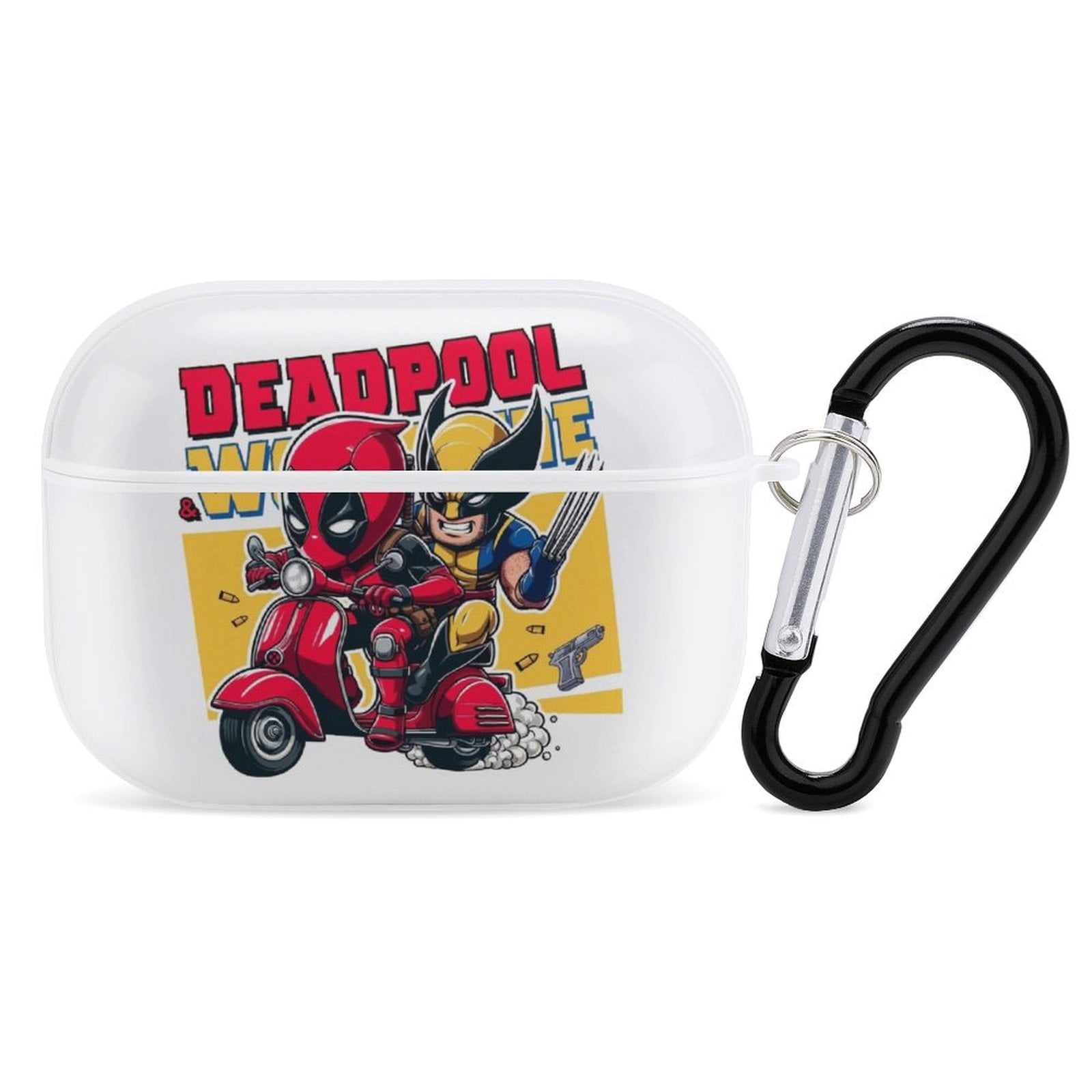Deadpool & Wolverine Riding Vespa Case for AirPods Pro Case 2nd 1st ...