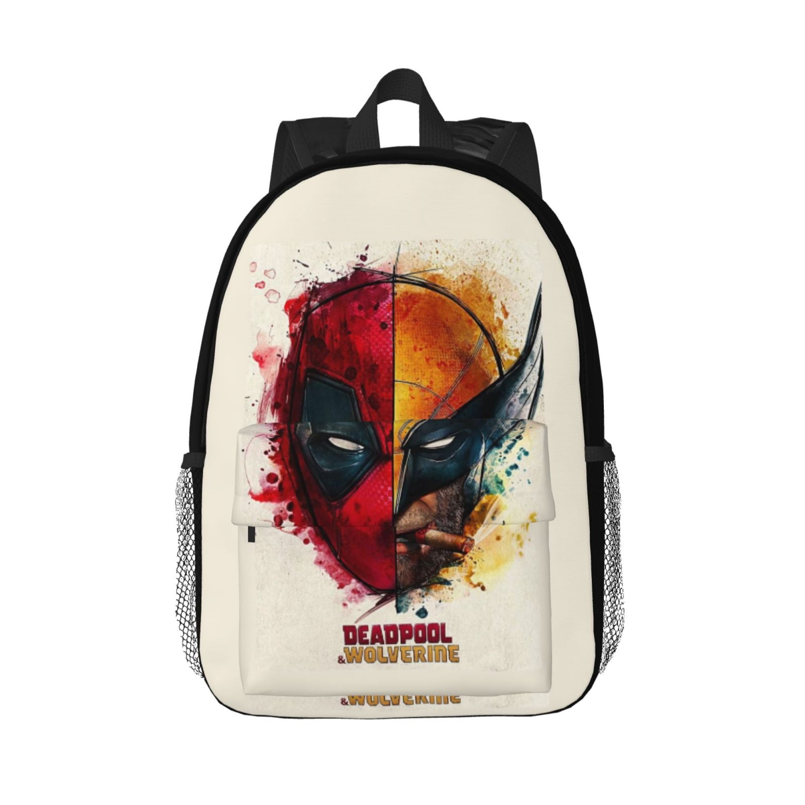 Deadpool & Wolverine Smoke Backpack,Classic carry-on travel backpack ...