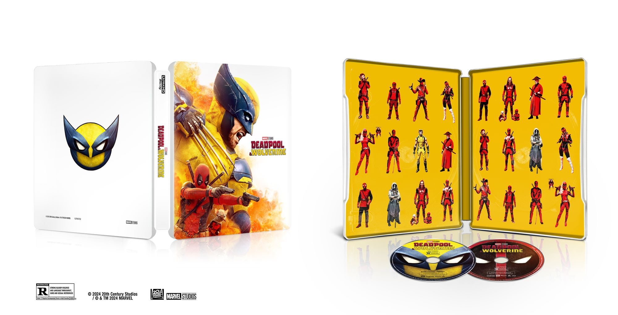 Disney's Deadpool & Wolverine Ultra HD Blu-ray - Action Adventure ...