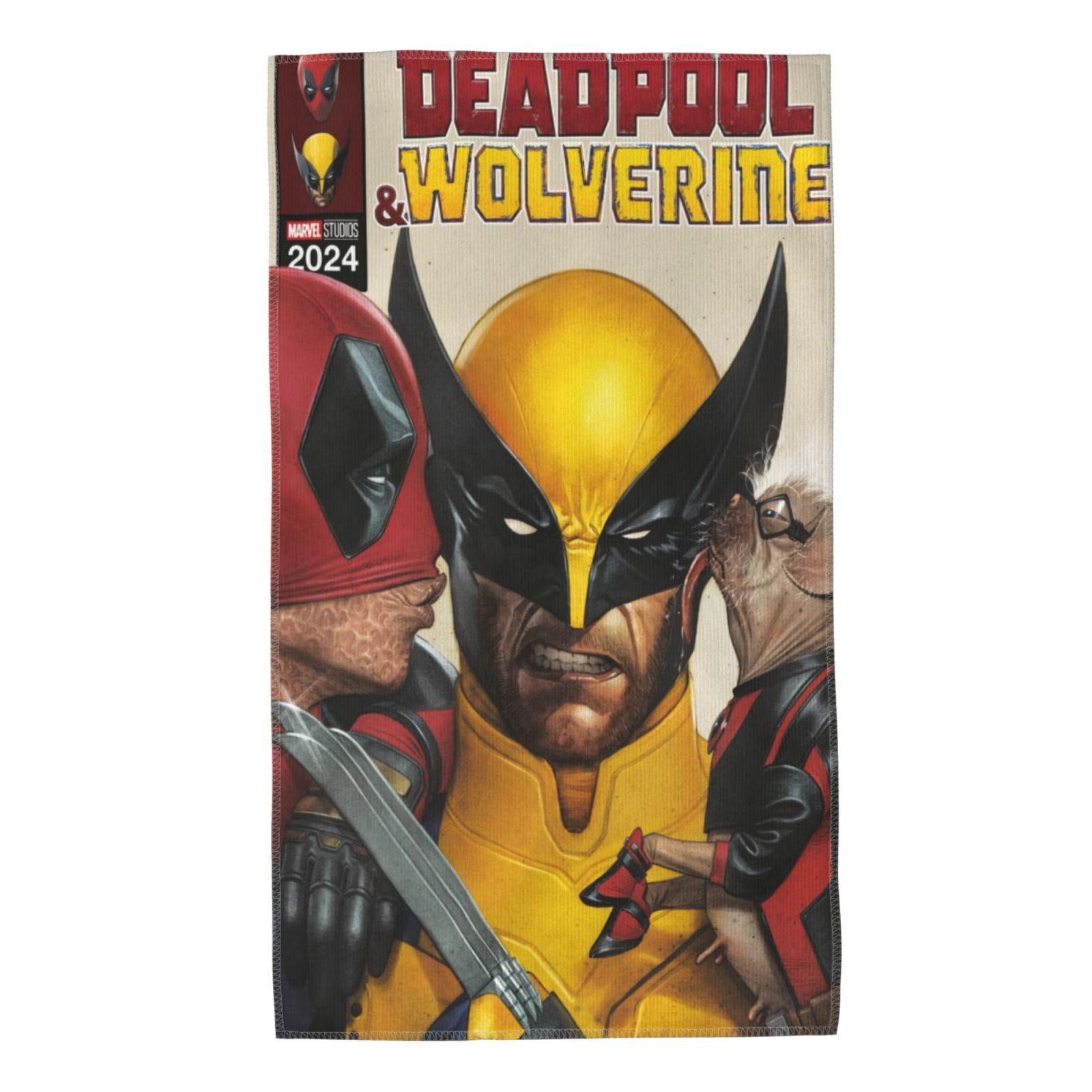 Deadpool And Wolverine Towels,Ultra Soft Cotton Hand Towels 27.5 x 15.7 ...