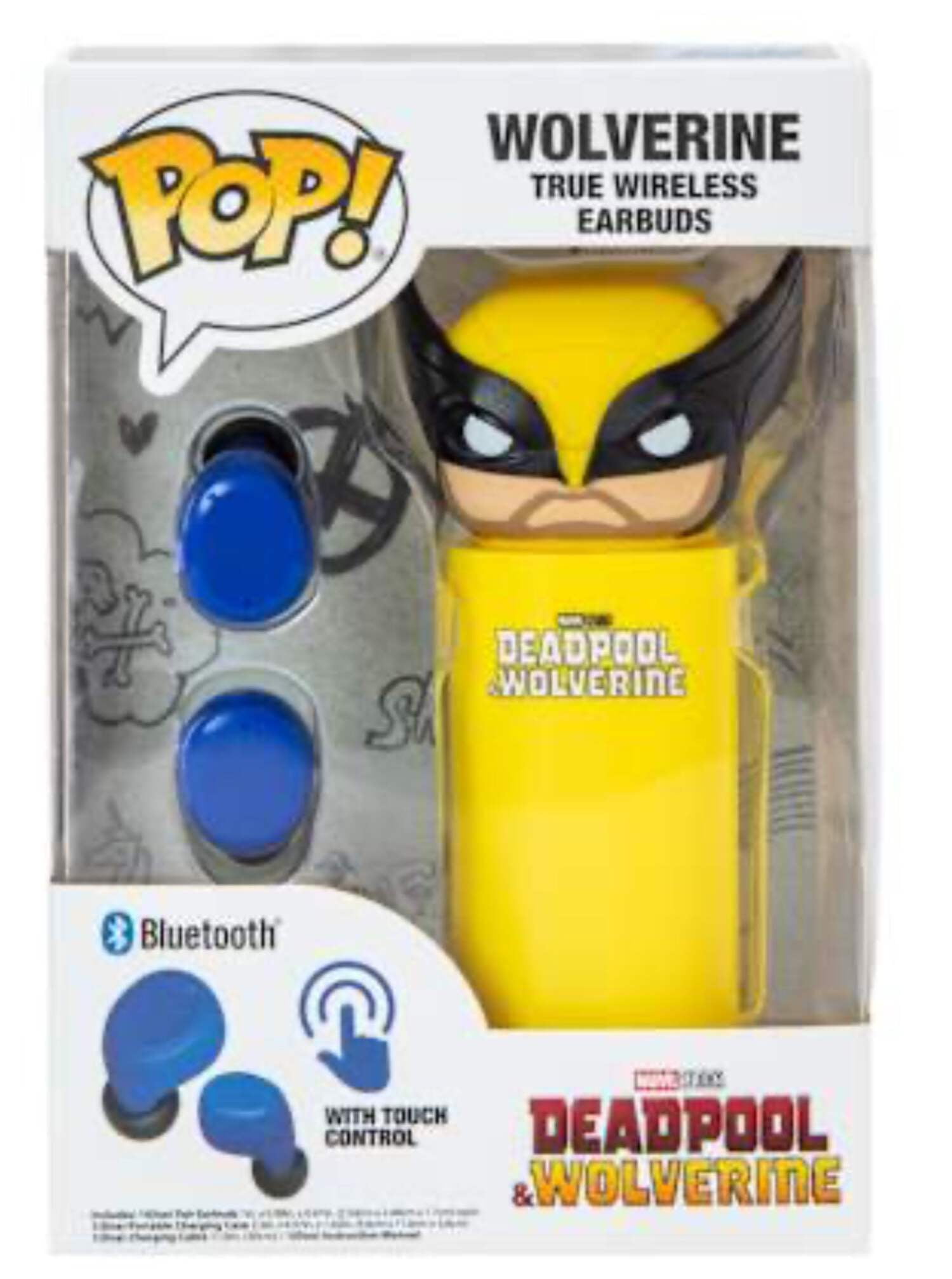 Deadpool Wolverine True Wireless Earbuds, Wolverine - Walmart.com