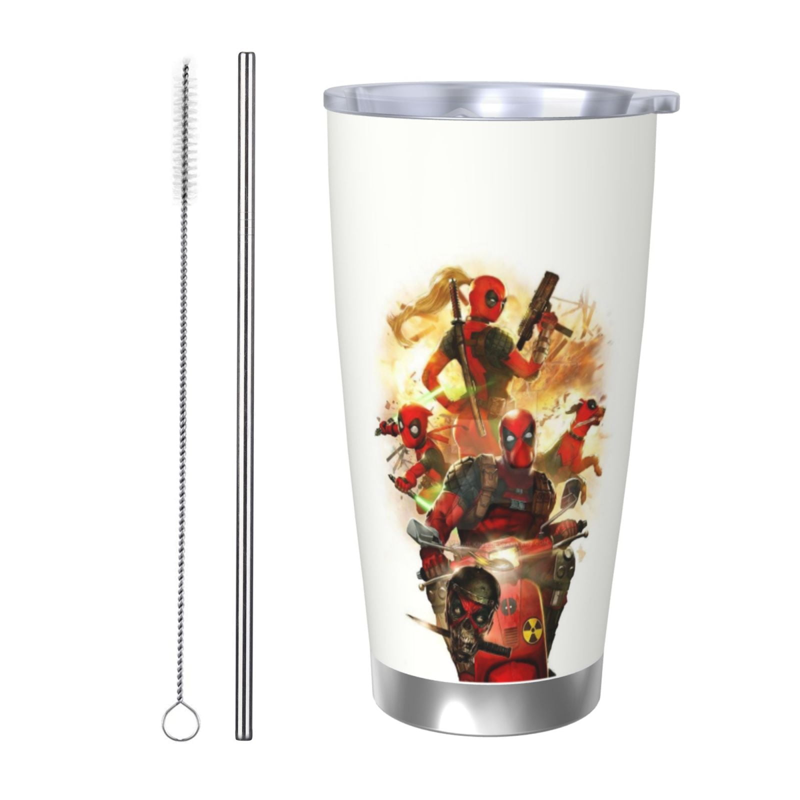 Deadpool & Wolverine Water Bottle 20oz,Deadpool & Wolverine Coffee Cups ...