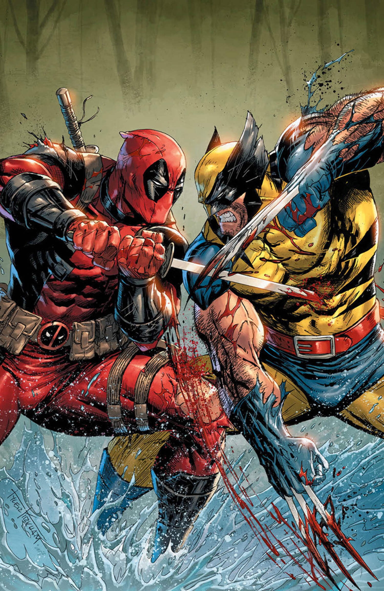 Deadpool Wolverine: Wwiii #2 Unknown Comics Tyler Kirkham Exclusive Virgin Var (06/12/2024 ...