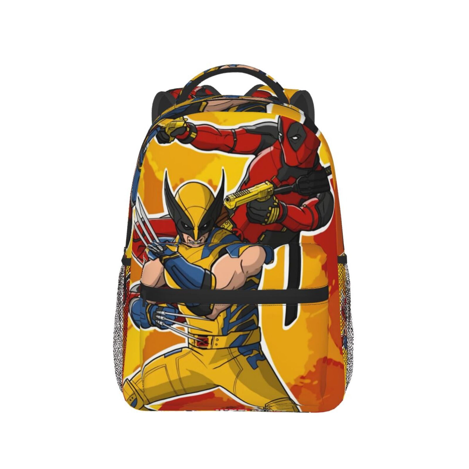 Deadpool & Wolverine fan art Backpack,Fabric & PVC Backpack with ...