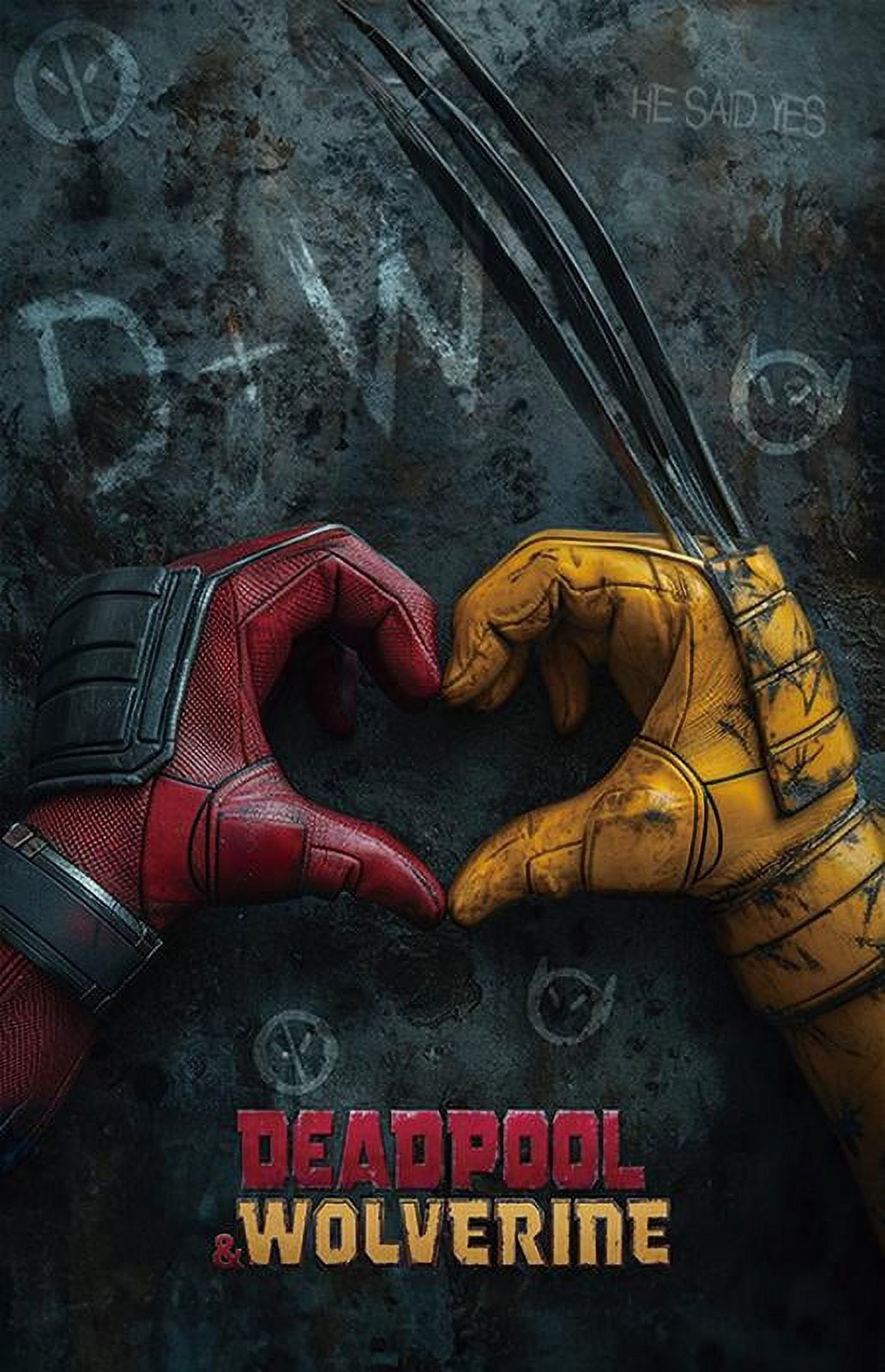 Deadpool & Wolverine movie Posters for room aesthetic For Bedroom ...
