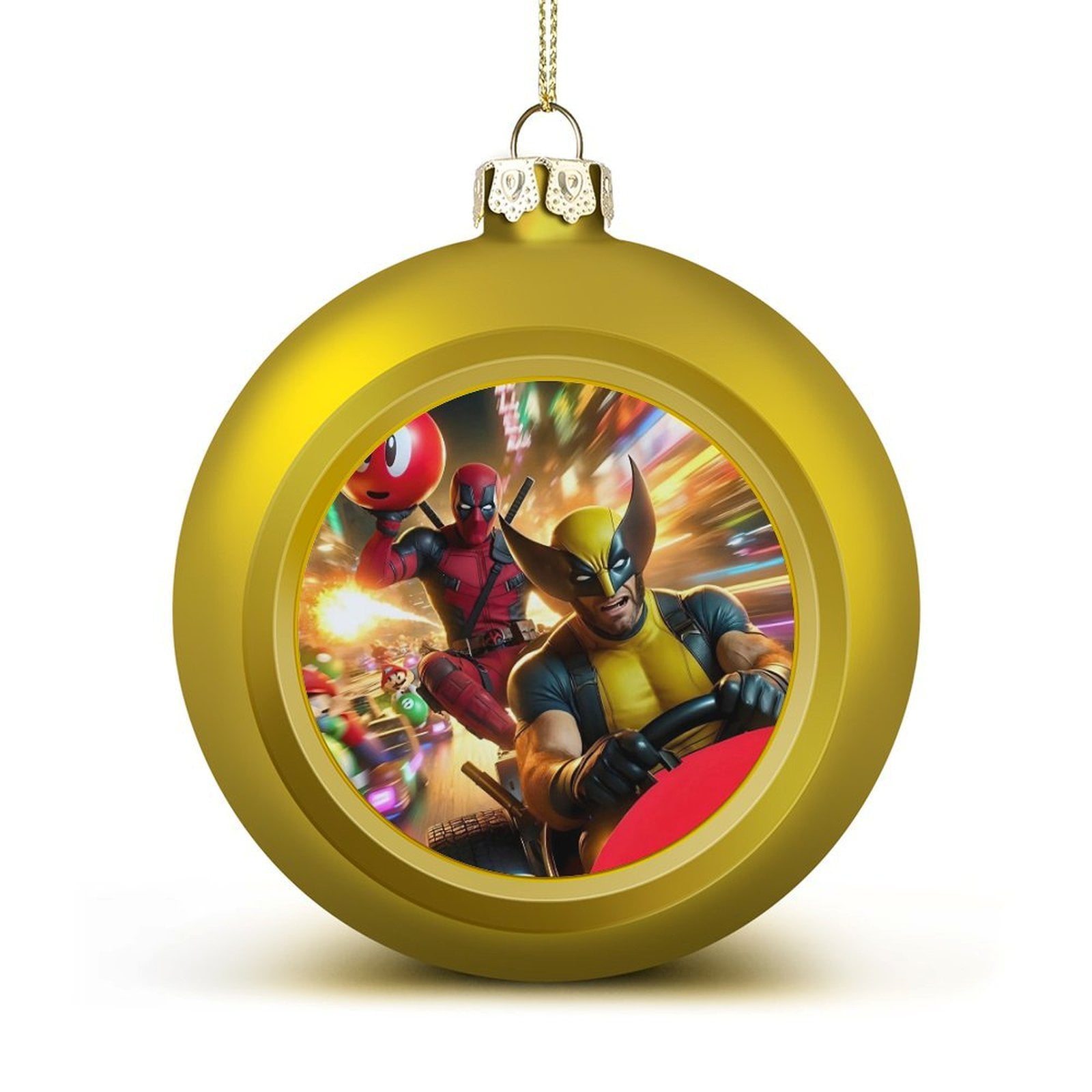 Deadpool & Wolverine31 Christmas Large Ball Ornaments for Tree ...