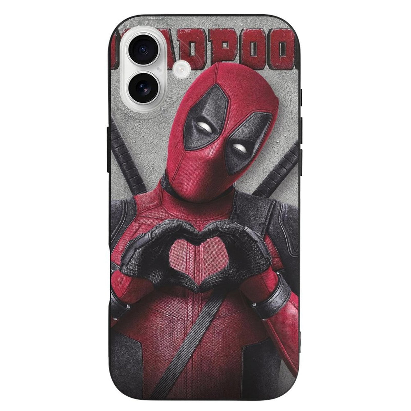 Deadpool & Wolverine75 Compatible with iPhone 16 Plus Case Full Covered Soft Slim Rugged TPU ...