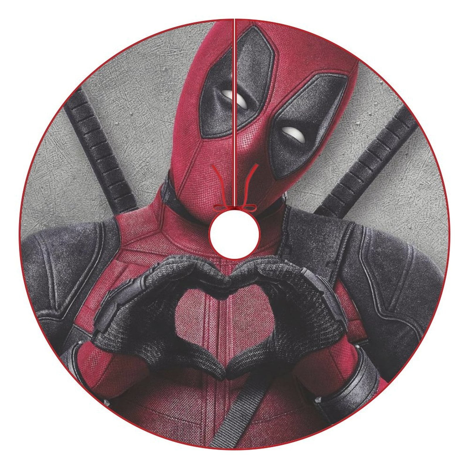 Deadpool & Wolverine75 Large Merry Christmas Tree Skirt, Funny Soft ...
