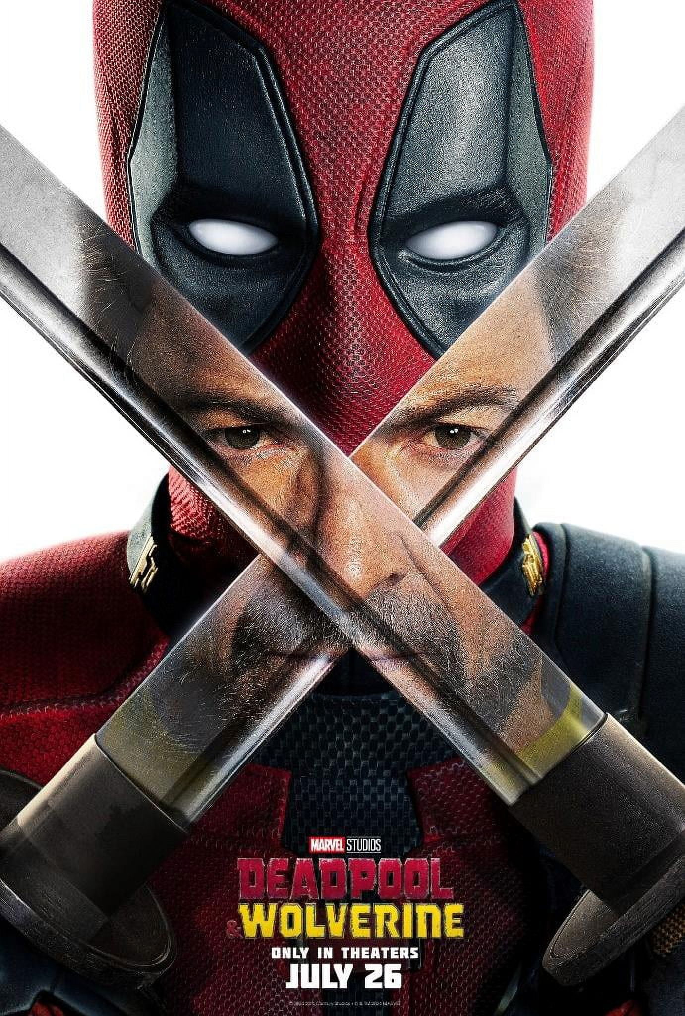 Deadpool & Wolverines Movie Poster Glossy Quality Paper No Frame Photo ...