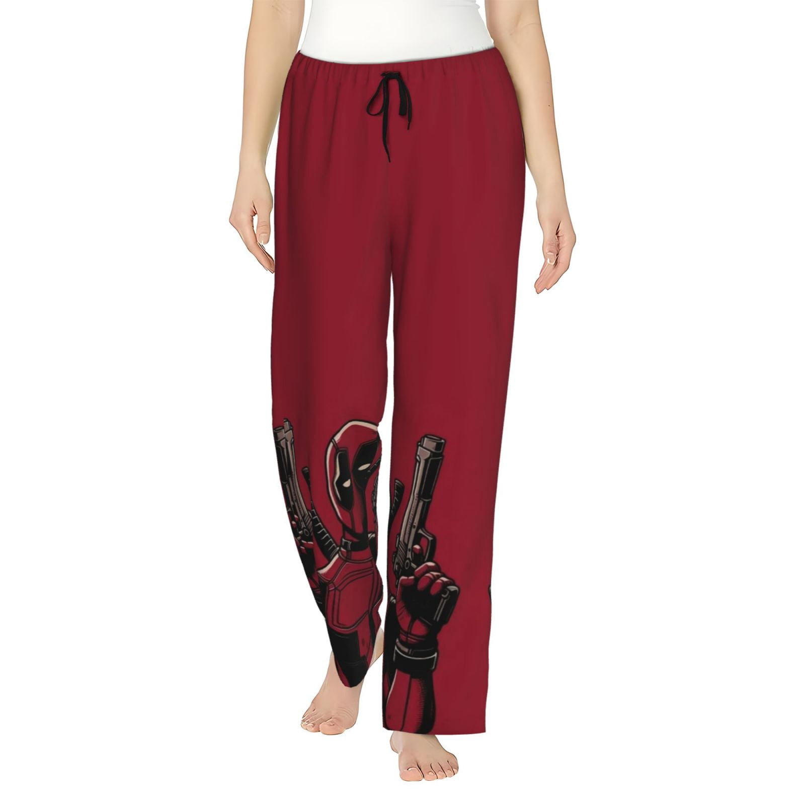Deadpool Women'S Comfort Lounge Pajama Pants With Pockets And ...