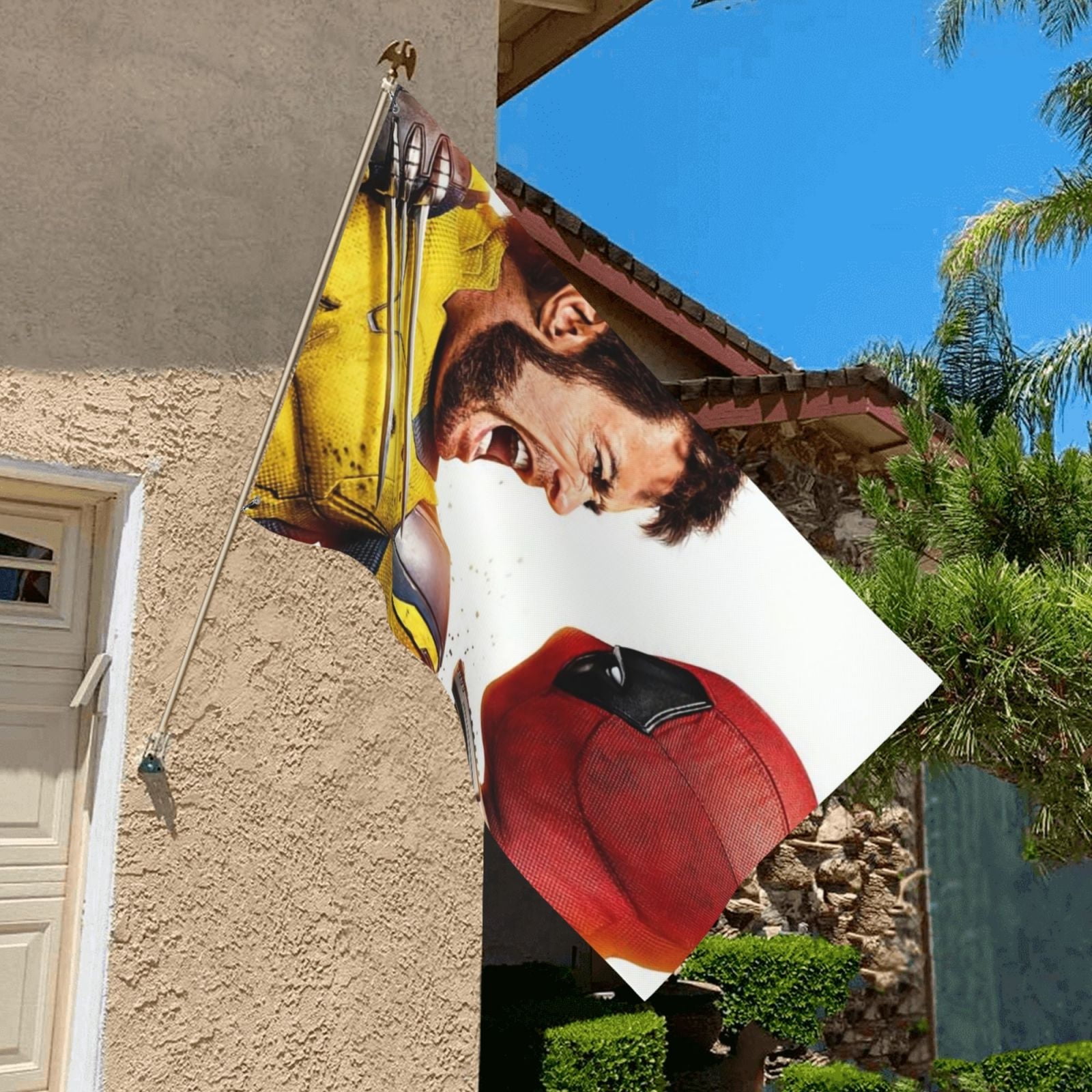 Deadpool and Wolverine Garden Flag 3x5 Feet Indoor Decoration Flag ...