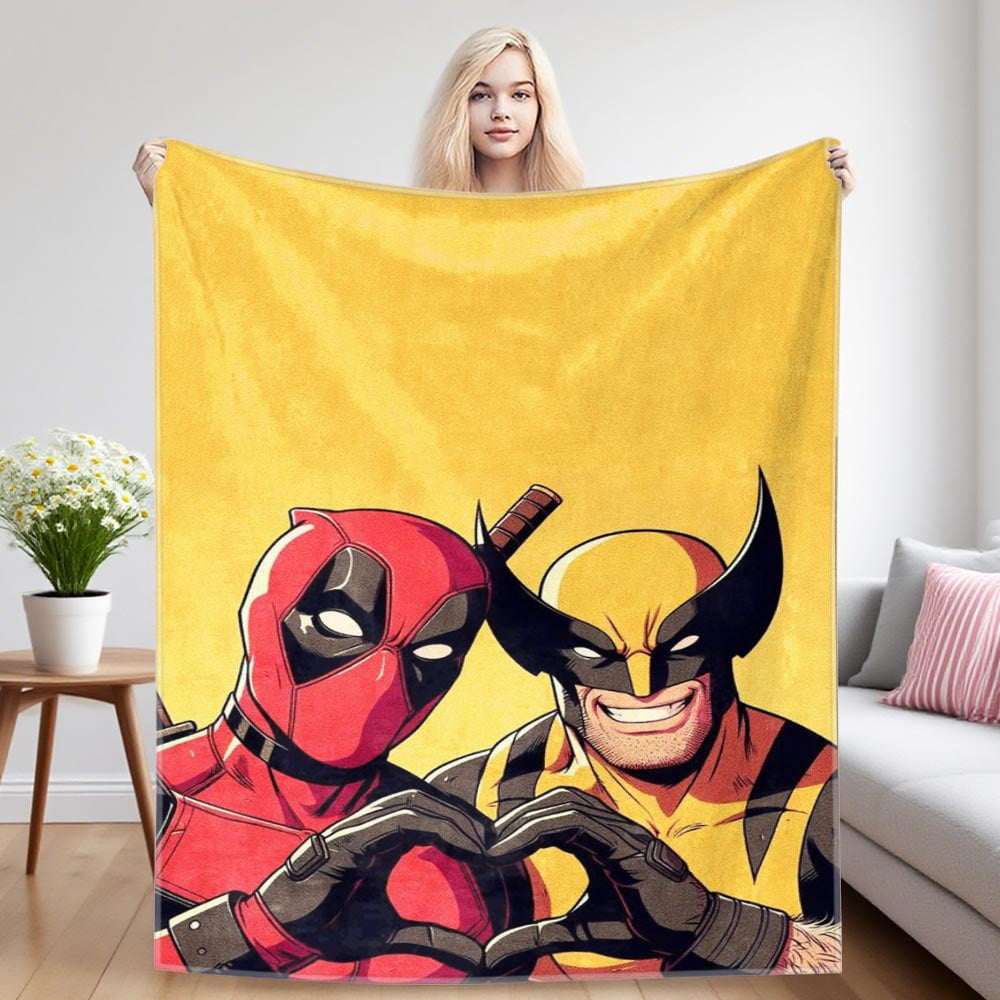 Deadpool and Wolverine Gifts Blanket For Teen Girls Men Boys Women Him ...