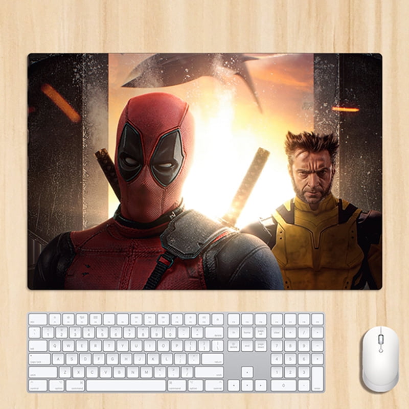 Deadpool and Wolverine Mouse Mat Keyboard Mat Table Mat - Walmart.com
