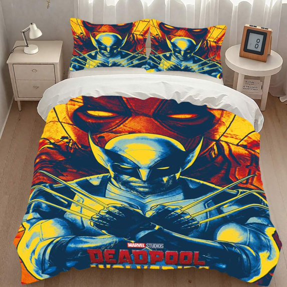 Deadpool and Wolverine Toddler Bedding Set for Girls Boys Child Sheet ...