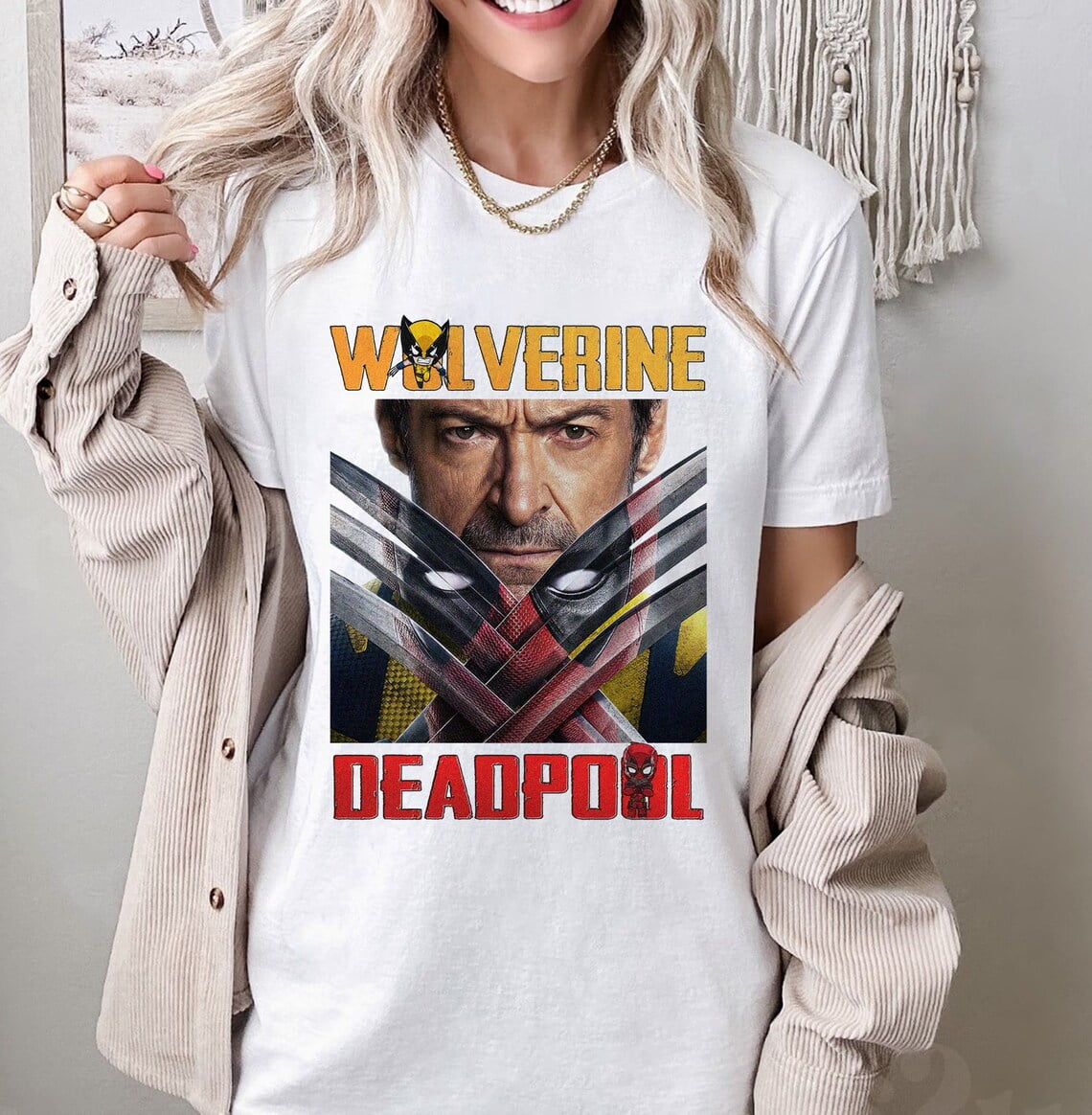 Deadpool and Wolverine Tshirt, Deadpool 3 Movie Shirt, Deadpool ...