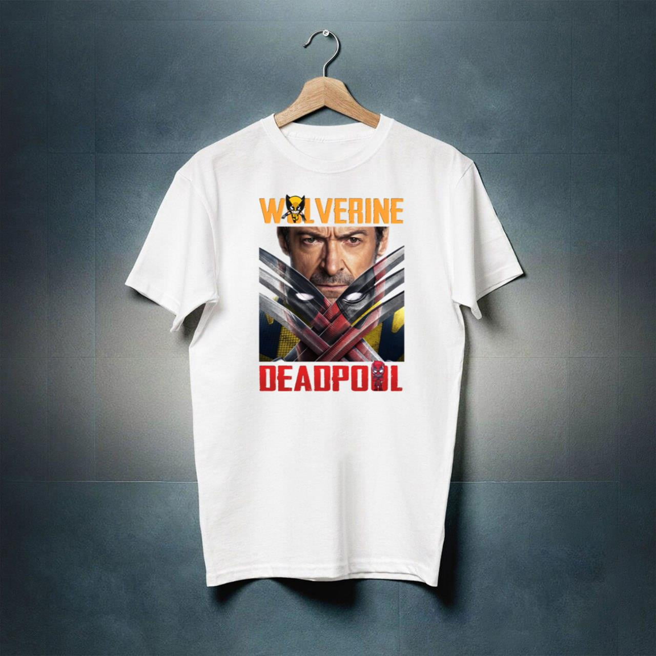 Deadpool and Wolverine Tshirt, Deadpool 3 Movie Shirt, Deadpool & Wolverine Shirt, Hugh Jackman ...