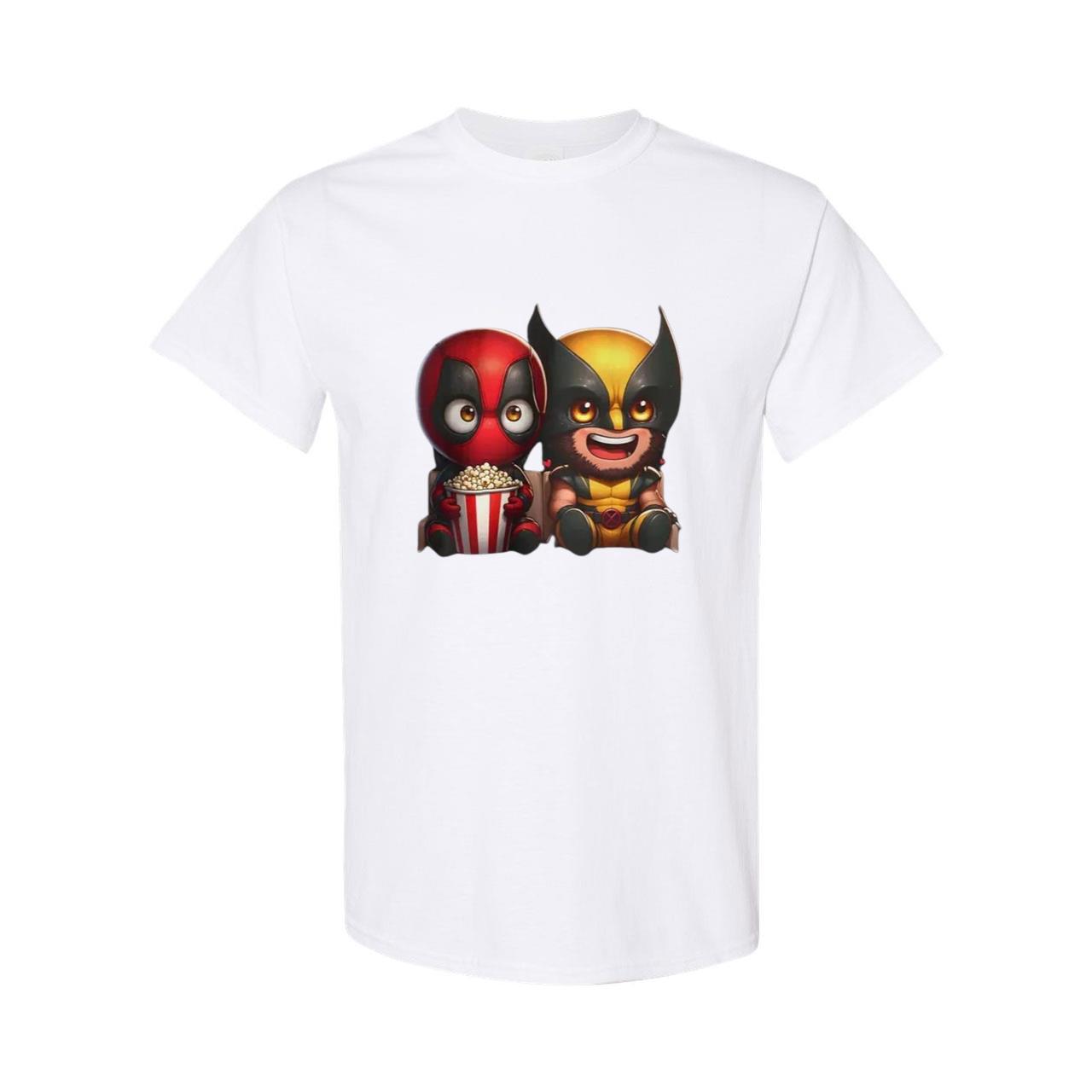 Deadpool and Wolverine as Kids love Movies Unisex T-shirt H2005 07 ...