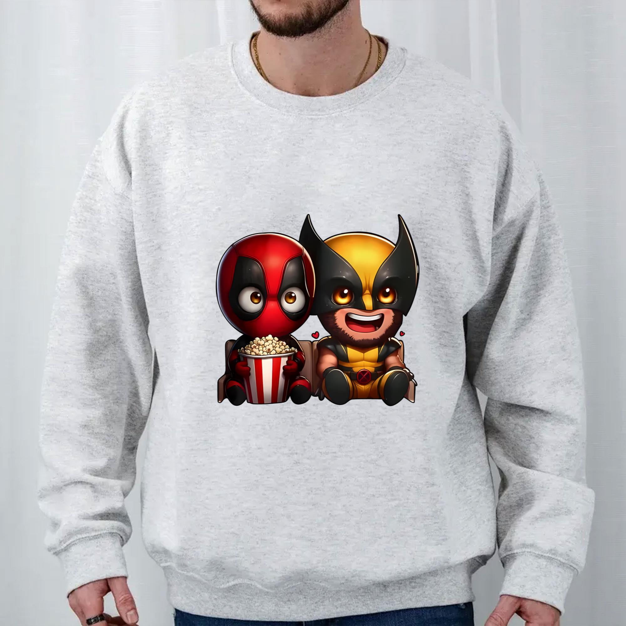 Deadpool and Wolverine as Kids love Movies Unisex T-shirt H2005_07 ...